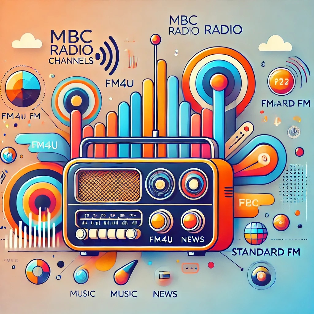 MBC 라디오 주파수 FM4U와 표준FM 주파수를 지역별로 정리